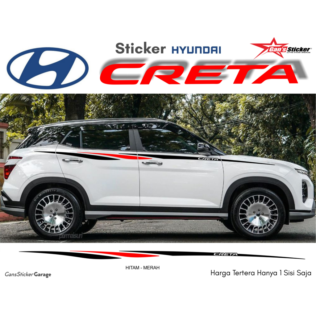 Jual Sticker Hyundai creta aksesoris hyundai creta | Shopee Indonesia