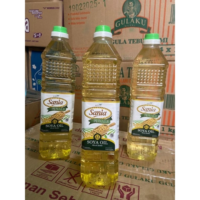 Jual SANIA ROYALE SOYA OIL/ SANIA MINYAK KEDELAI 1L | Shopee Indonesia