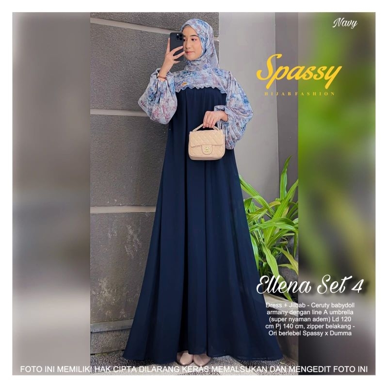 Jual ELLENA SET SERIES MAXY ORI BY SPASSY (RESTOCK) | Shopee Indonesia