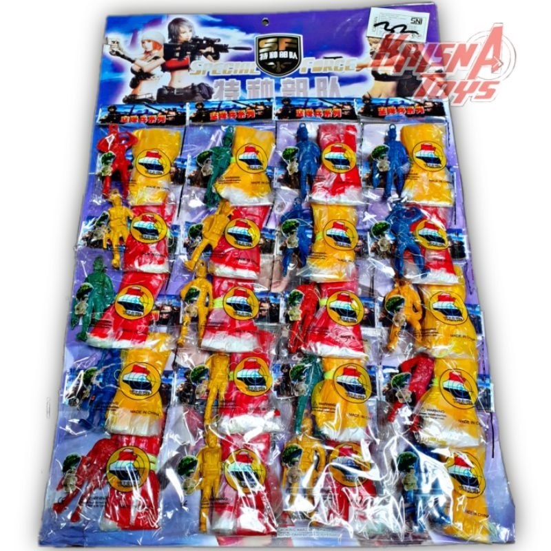 Jual MAINAN ANAK PARASUT TERBANG/PARASIT TENTARA MAINAN isi 20pcs ...