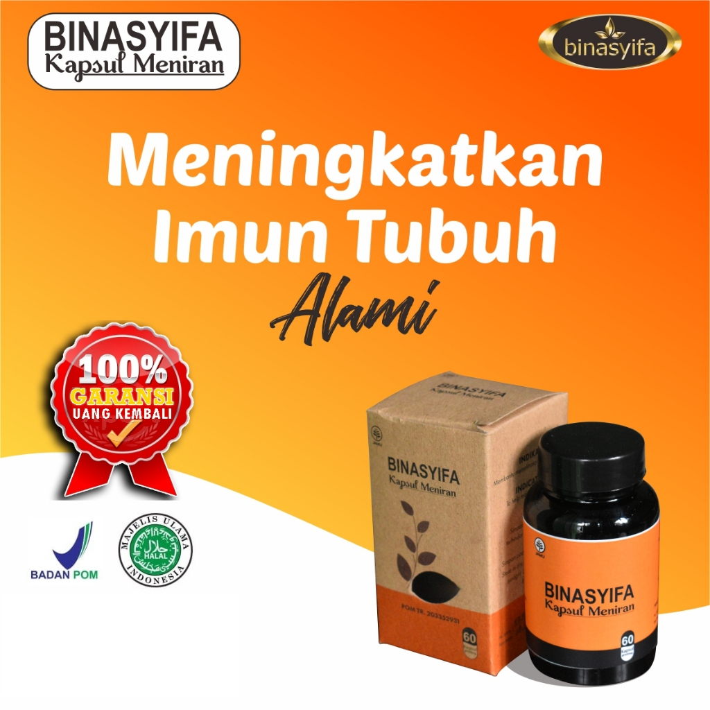 Jual Meniran extrak Kapsul Herbal Binasyifa BPOM | Shopee Indonesia