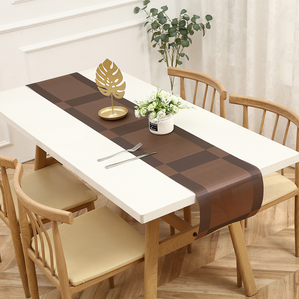 Jual PVC Table Runner / Taplak Meja Hiasan Meja Makan Ruang Tamu Buffet ...