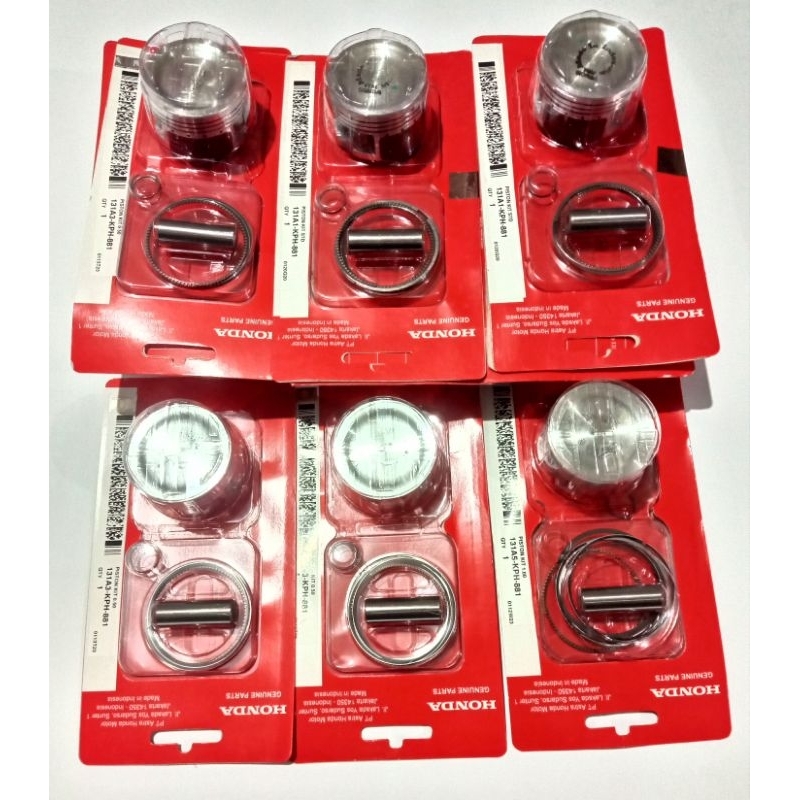 Jual Piston Kit KPH Karisma/Supra X 125 AHM ORI | Shopee Indonesia
