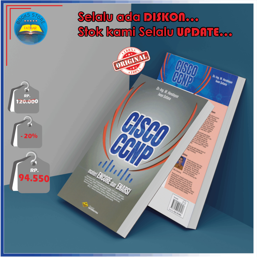 Jual Buku cisco ccnp materi encore dan enarsi, kurikulum, konsep ...