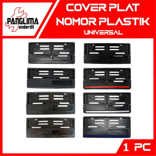 Jual Cover Plat Nomor Plastik Motor Universal Honda-Yamaha-Suzuki Bebek ...