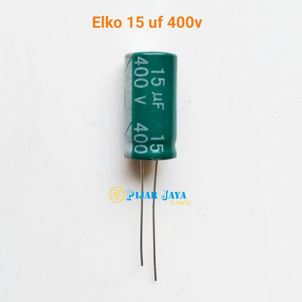 Jual Elko Elco 15uf 15 uf 400v Kapasitor Untuk PCB Lampu LHE 45 watt ...