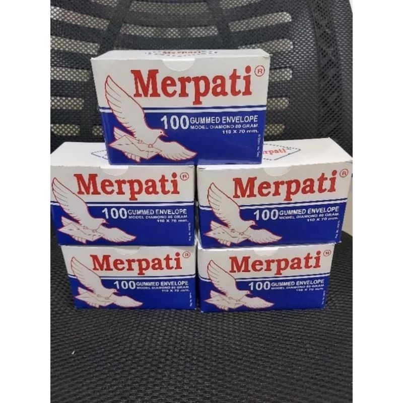 Jual 500lembar (5pack) envelope kecil Merpati Biru Tua / amplop merpati ...