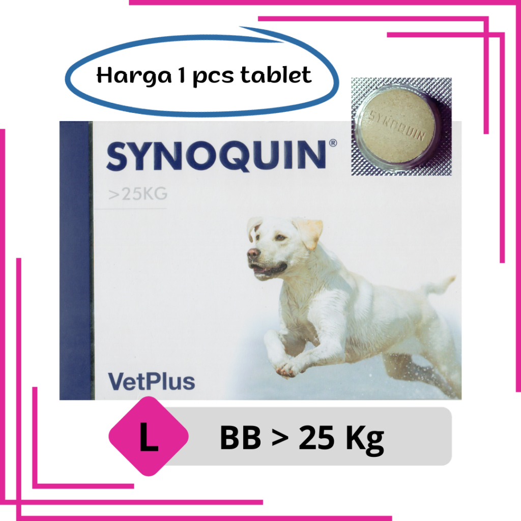 Jual Synoquin EFA Large Breed Dog (1 tablet) | Shopee Indonesia