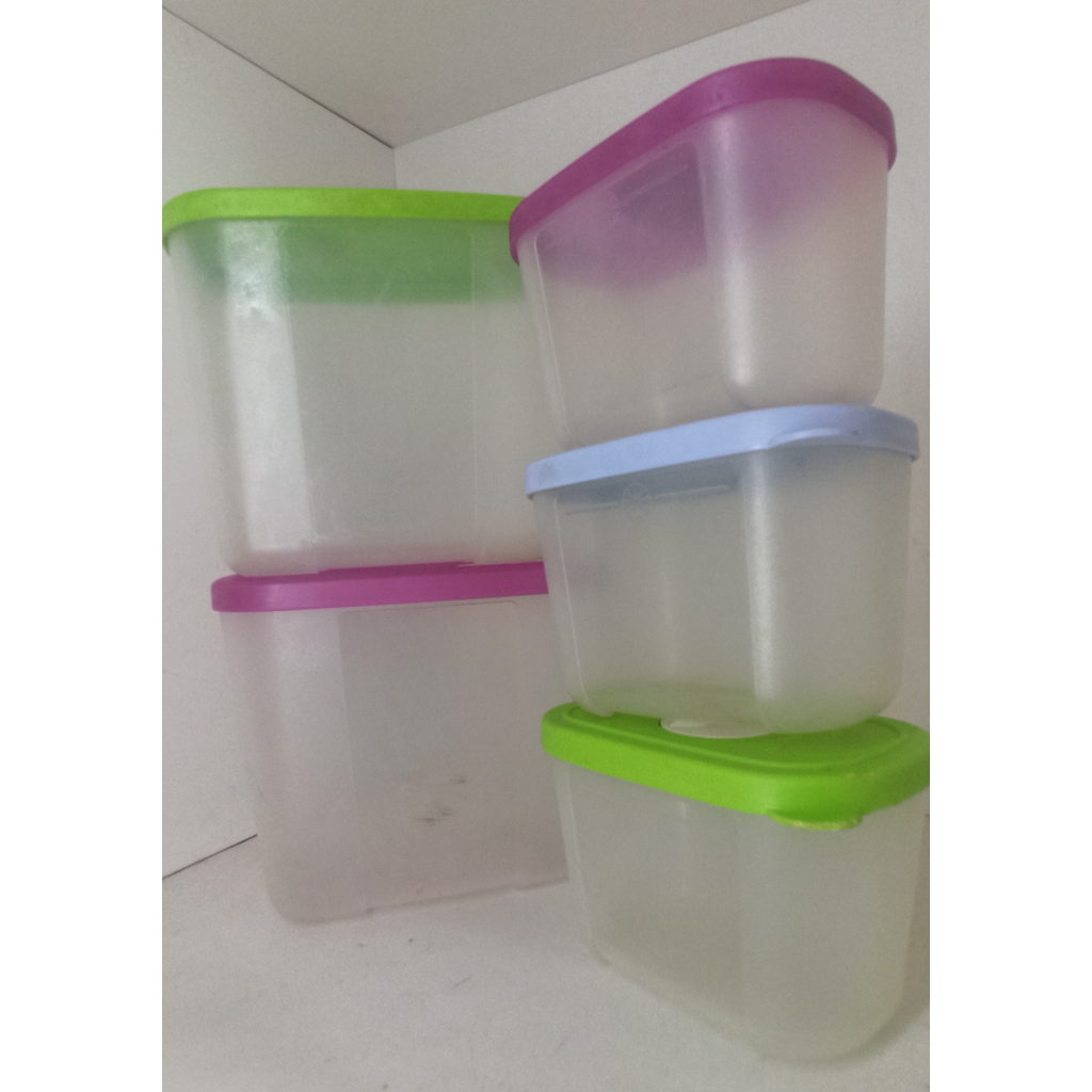 Jual TEMPAT SIMPAN MAKANAN DI FREEZER TUPPERWARE SECOND | Shopee Indonesia
