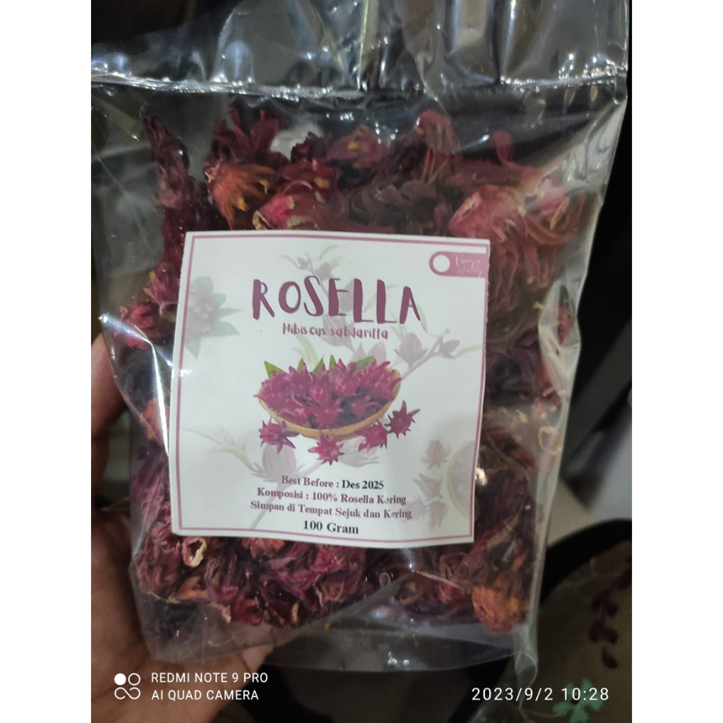 Jual Teh Bunga Rosella (MERAH) 100 gr ORIGINAL | Shopee Indonesia