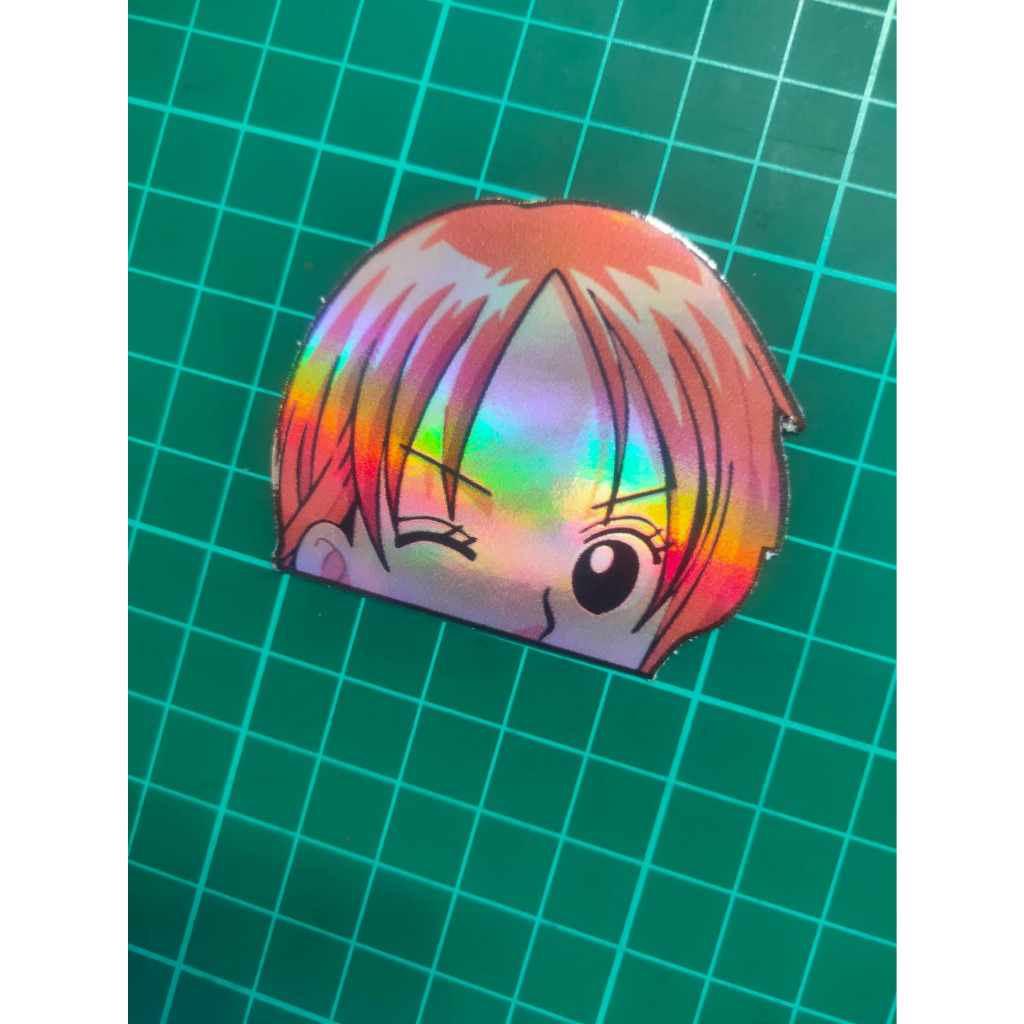 Jual Sticker anime hologram one piece Nami | Shopee Indonesia