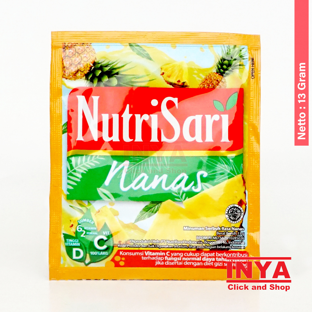 Jual NutriSari All Variant Sachet - Minuman Serbuk - Instant Powder ...