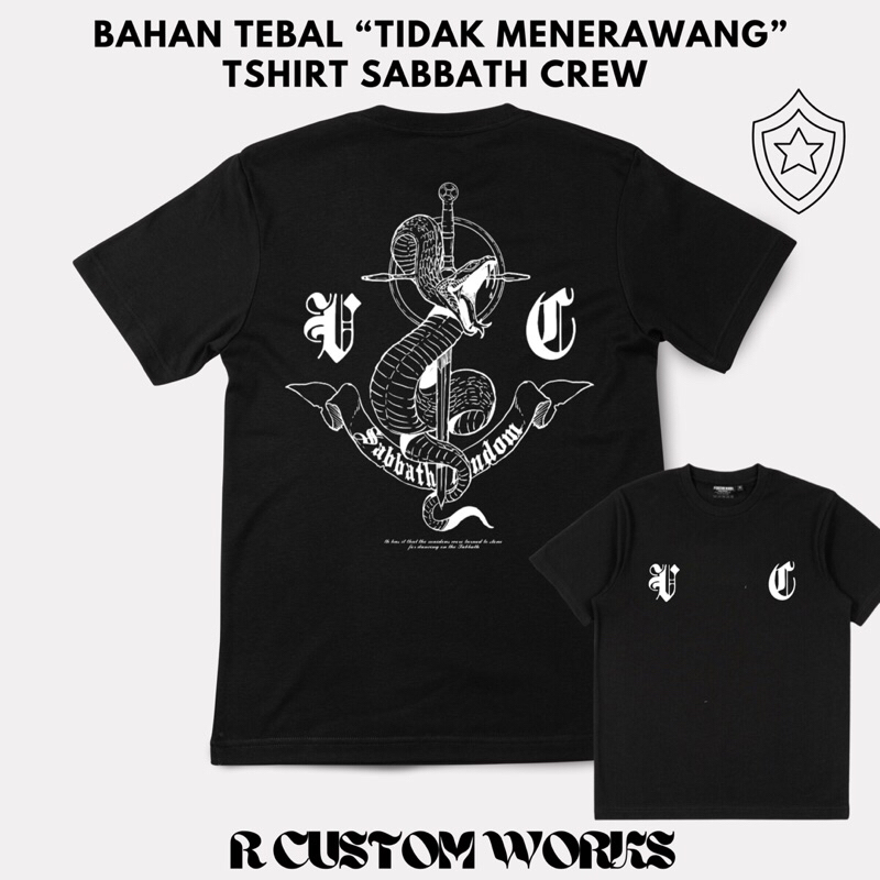 Jual Kaos Wind Breaker Sabbath Crew Baju T-Shirt Sabbath Crew Wind ...