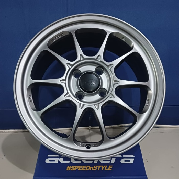 Jual Velg mobil jdm ring 16 baut 4X100 warna grey - Pelek Brio Jazz ...