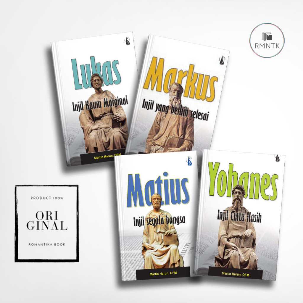 Jual Paket Buku Injil Lukas, Markus, Matius, Yohanes (Injil Kaum ...
