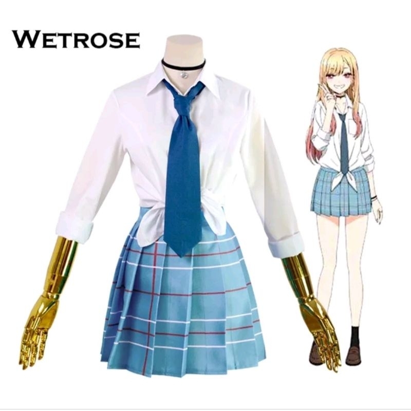 Jual [READY STOCK!] Costume My Dress-Up Darling Marin Kitagawa fullset ...