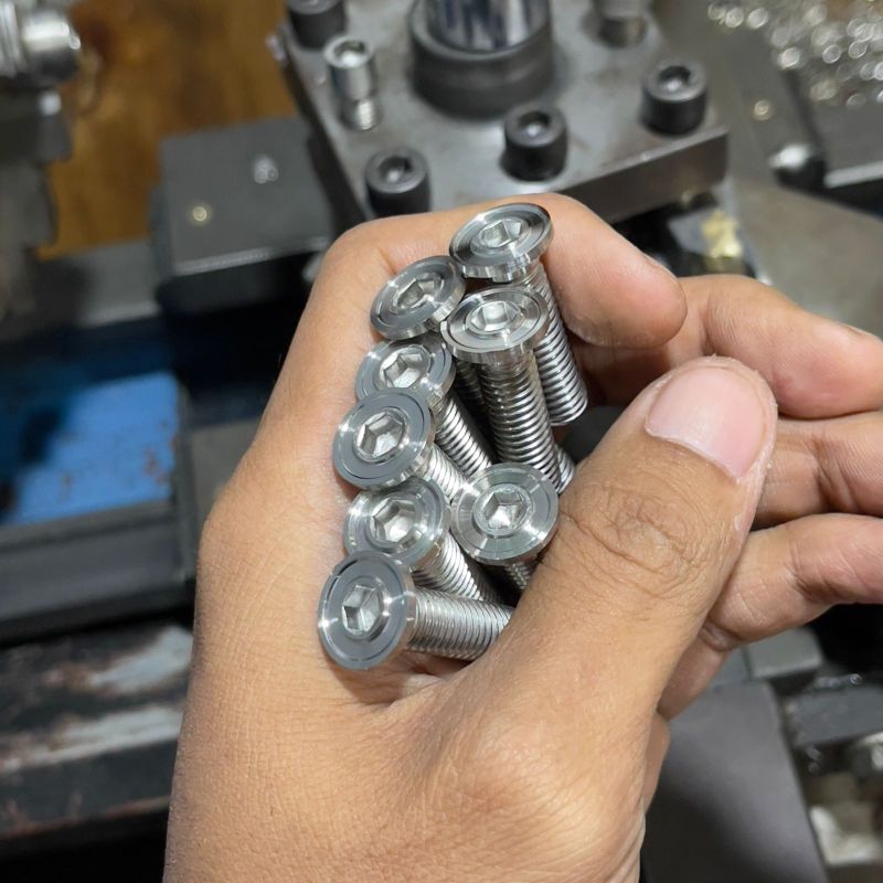 Jual BAUT SLIM SPIRAL MODEL BARU DRAT 10 BAUT M6 STAINLESS PANJANG 2-10 CM | Shopee Indonesia