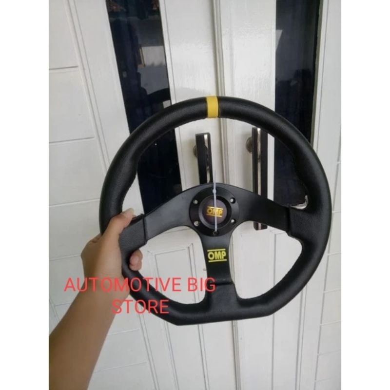 Jual Setir Stir Racing OMP D 14 inch Universal Steer Mobil | Shopee ...
