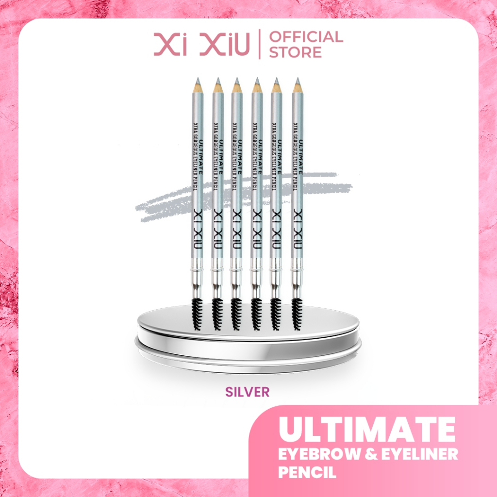 Jual Xi XiU ULTIMATE XTRA GORGEOUS EYEBROW PENCIL & EYELINER PENCIL | Shopee Indonesia