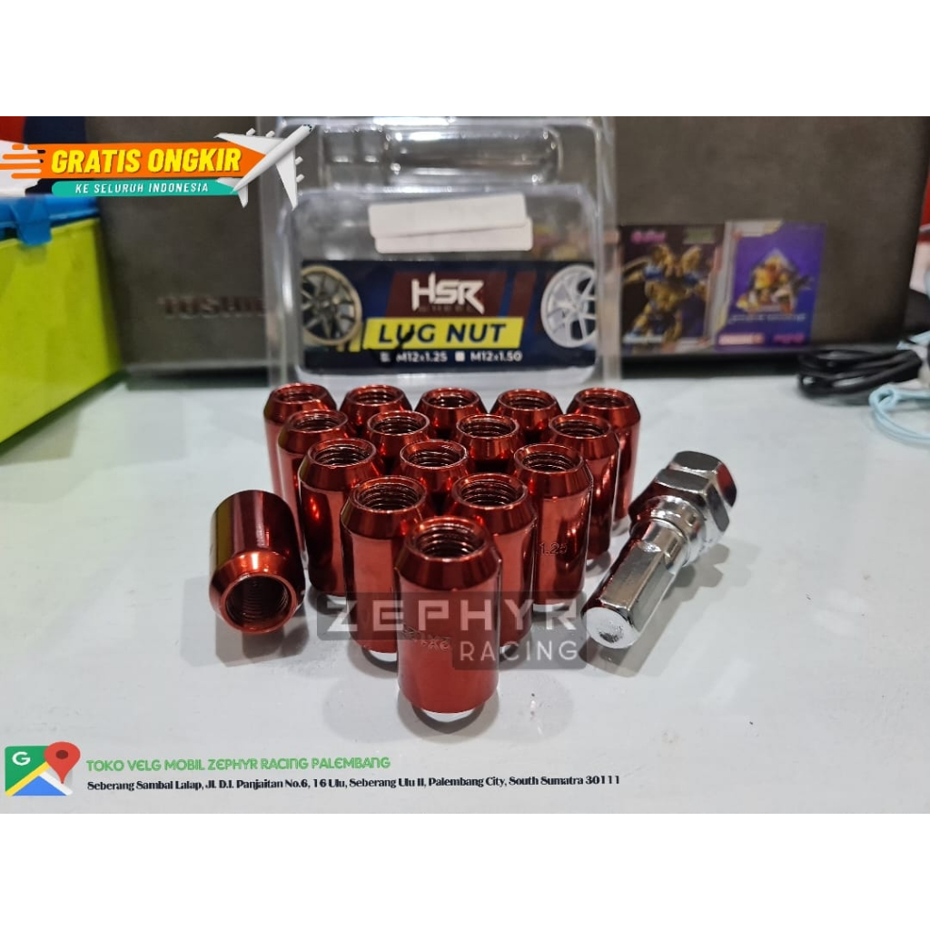 Jual BAUT RACING PNP 1,5 RED READY DI ZPEHYR | Shopee Indonesia