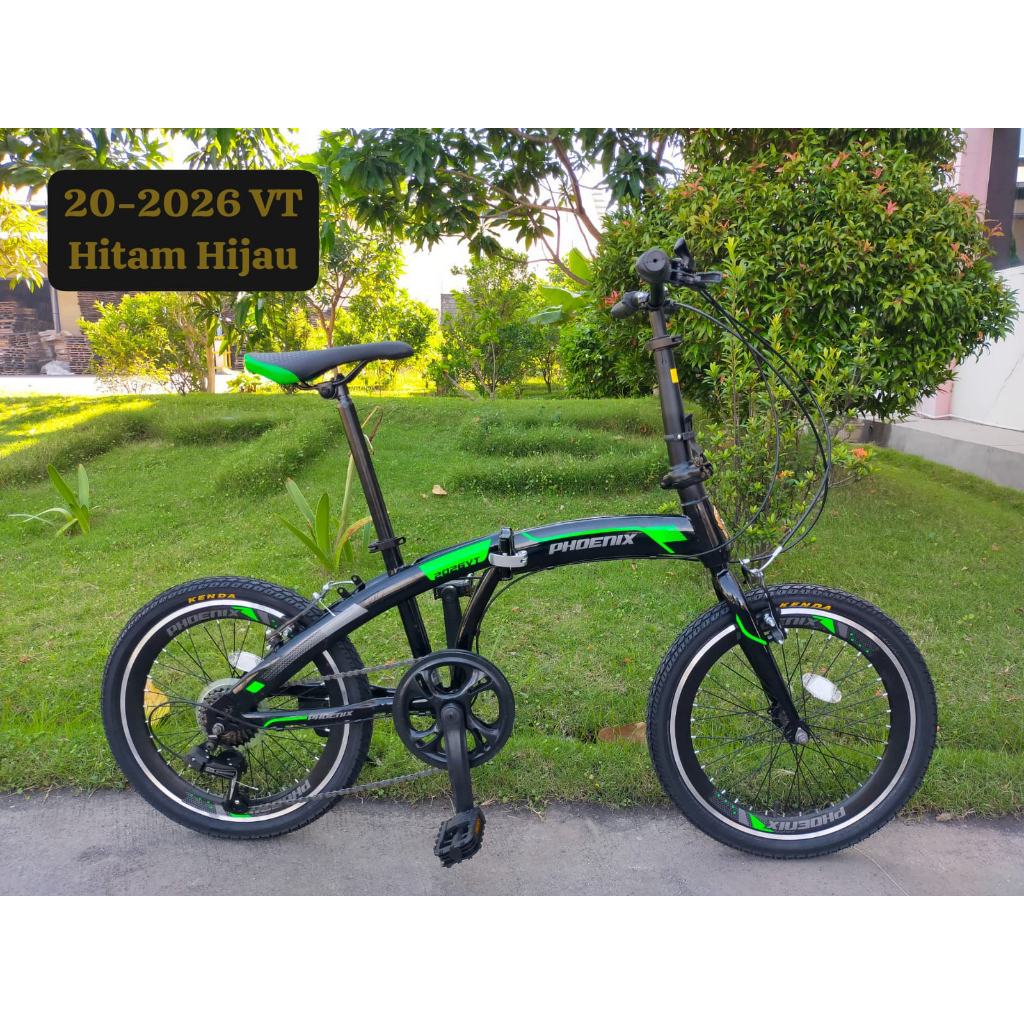 Jual SEPEDA LIPAT DEWASA 20" PHOENIX 2026 VB VELG TINGGI | Shopee Indonesia