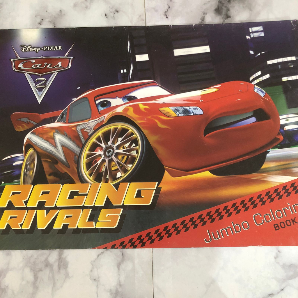 Jual Racing rivals buku aktivitas anak mewarnai ukuran jumbo | Shopee ...