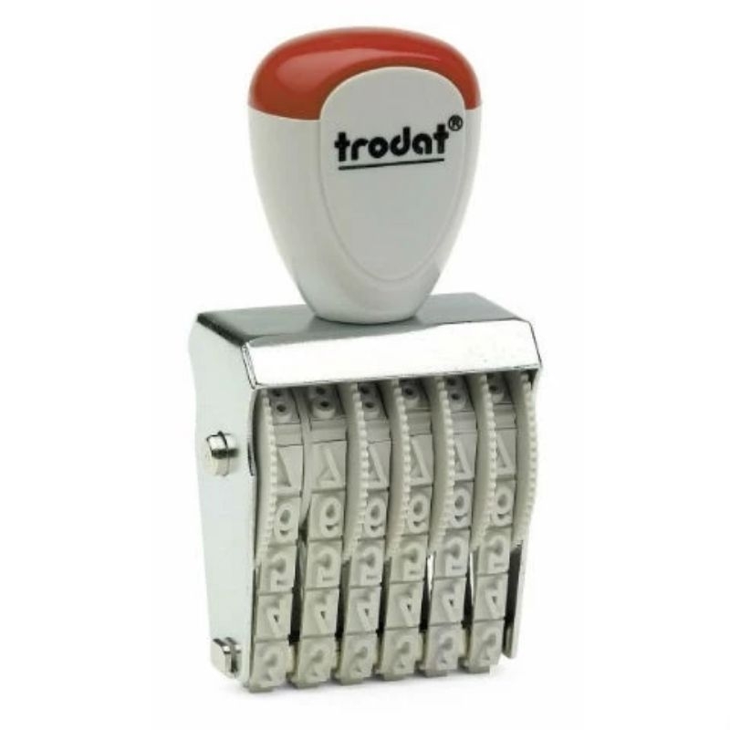 Jual Stempel Angka Trodat 1546 - 6 Digit 4 mm | Shopee Indonesia