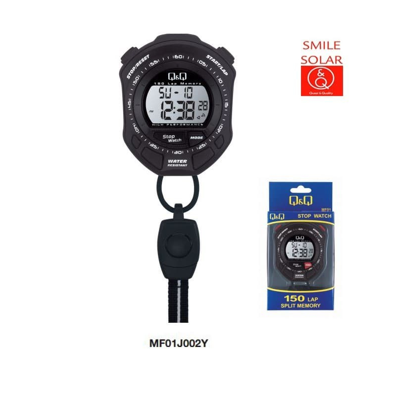 Jual Stopwatch Q&Q QnQ QQ Asli Ori Original MF01 MF01J002Y | Shopee Indonesia