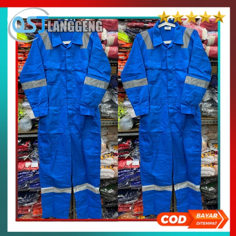 Jual Wearpack Coverall Safety Baju Seragam Kerja Proyek Merk Imj Warna ...