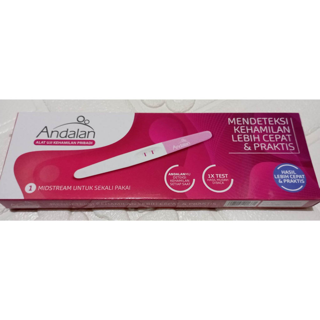 Jual NUZ - Testpack Andalan - Alat Test Kehamilan - Andalan Midstream ...