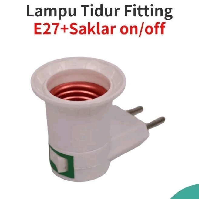 Jual Fitting Colok + Saklar/fitting Lampu Colok | Shopee Indonesia