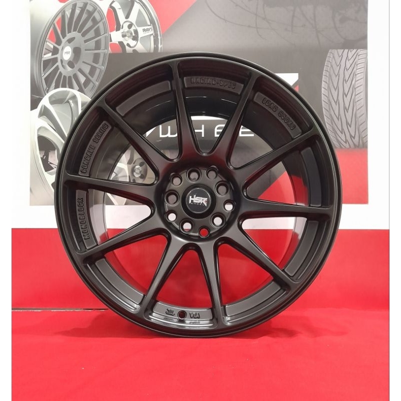 Jual Velg Mobil Concave Hsr Shinjuku Ring 17 Pcd 5x100/114 Sienta Altis Veloz Innova Hrv Xpander ...