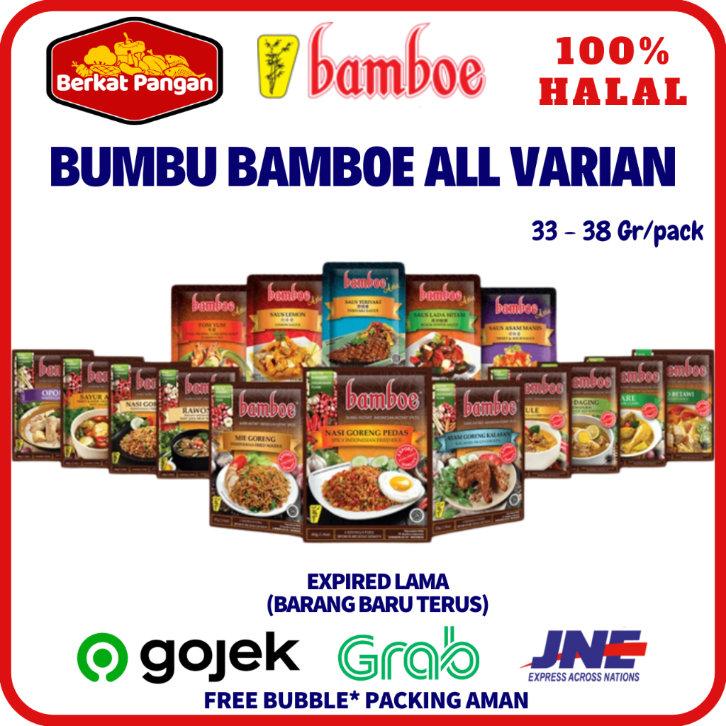 Jual Bamboe Bumbu Racik / Bumbu Masak Instant all Varian Indonesia dan ...