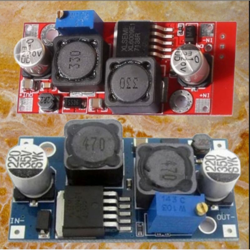 Jual Modul otomatis Step Up & down DC-DC Auto. XL6009 Adjustable ...