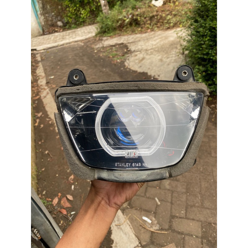 Jual BILED NINJA RR OLD BEBAS REQ WARNA headlamp ninja rr old custom ...
