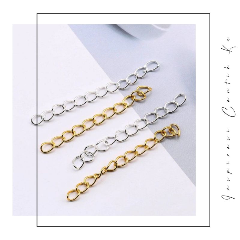 Jual Pengait Rantai Tambahan Kalung 5CM | Shopee Indonesia