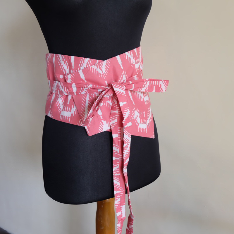 Jual Obi Belt Sabuk Batik Pink | Shopee Indonesia
