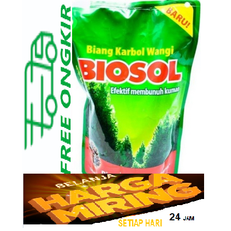 Jual Biosol Biang Karbol Wangi Pine Refill 400 ml | Shopee Indonesia