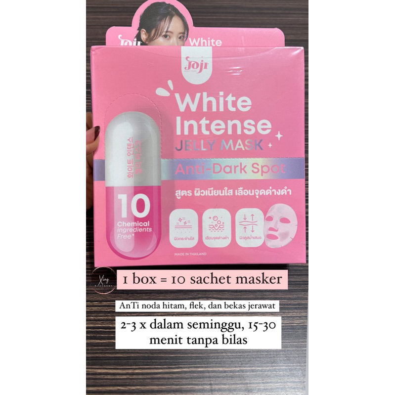 Jual JOJI SECRET YOUNG JELLY MASK 1box isi 10 sachet masker wajah | Shopee Indonesia