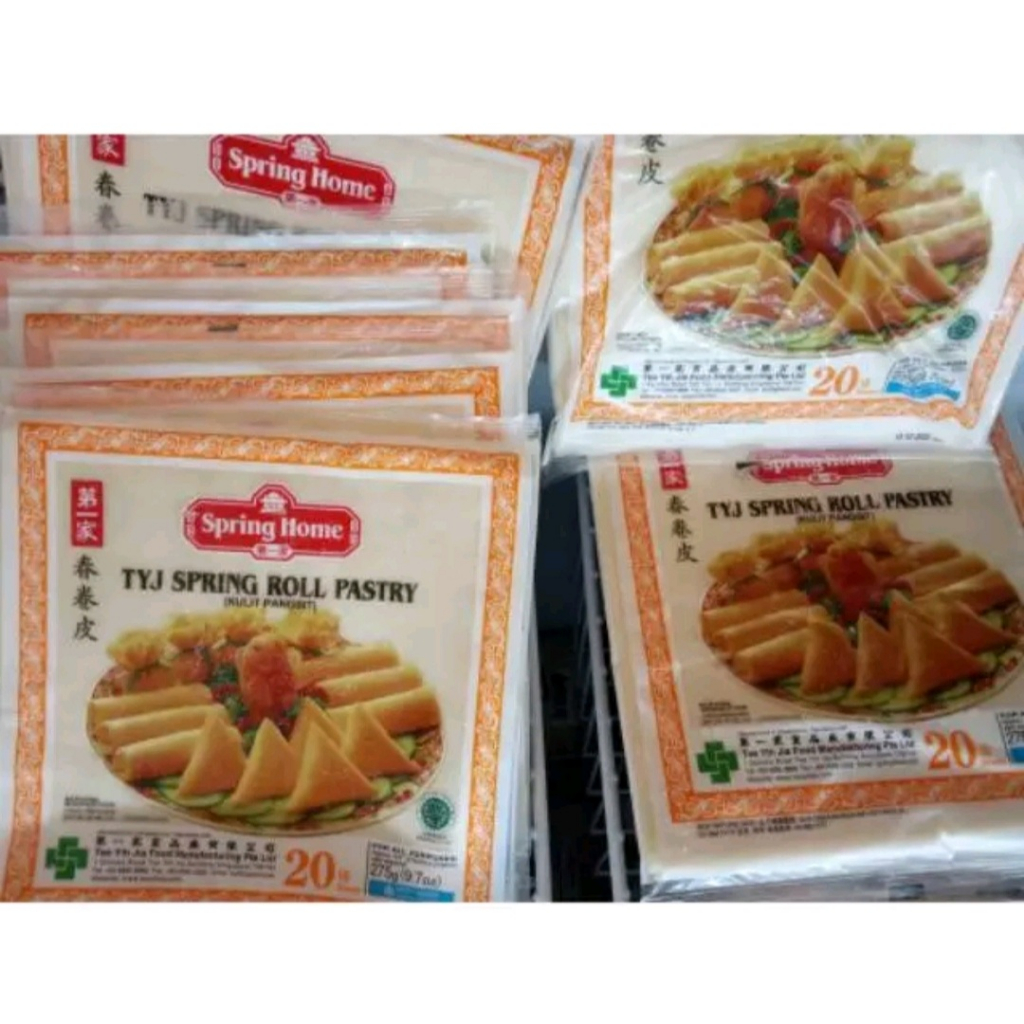 Jual TJY Spring Roll Pastry/Kulit Lumpia | Shopee Indonesia
