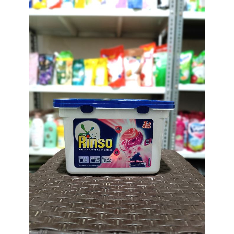 Jual Rinso Matic Kapsul 3in1 Isi 16 Kapsul | Shopee Indonesia