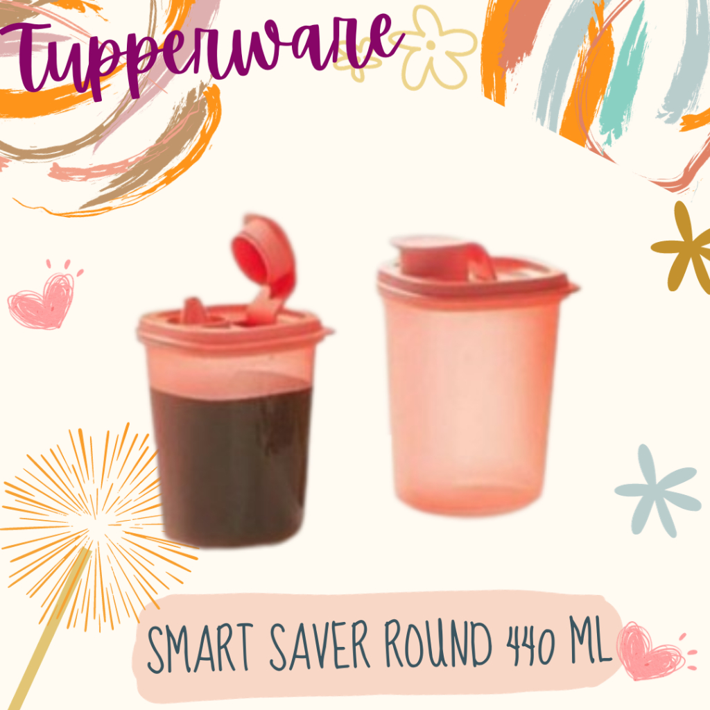 Jual Tupperware Smart Saver Round 440 ml | Shopee Indonesia
