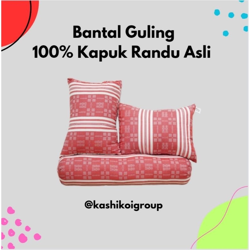 Jual BANTAL GULING ISI KAPUK RANDU ASLI TEBAL EMPUK / KAIN DAMES RRT ...