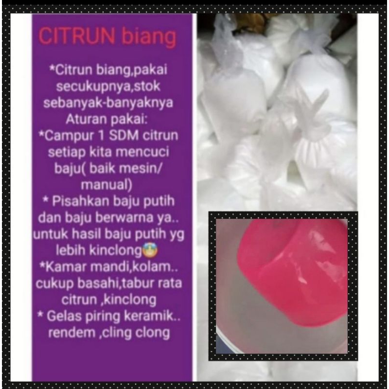 Jual Citrun biang pembersih parabot,lantai rumah baju menjadi cling ...