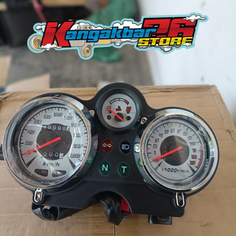 Jual (BISA COD)SPIDO SPIDOMETER NINJA SS NINJA R IMPORT SET KABEL SOKET ...