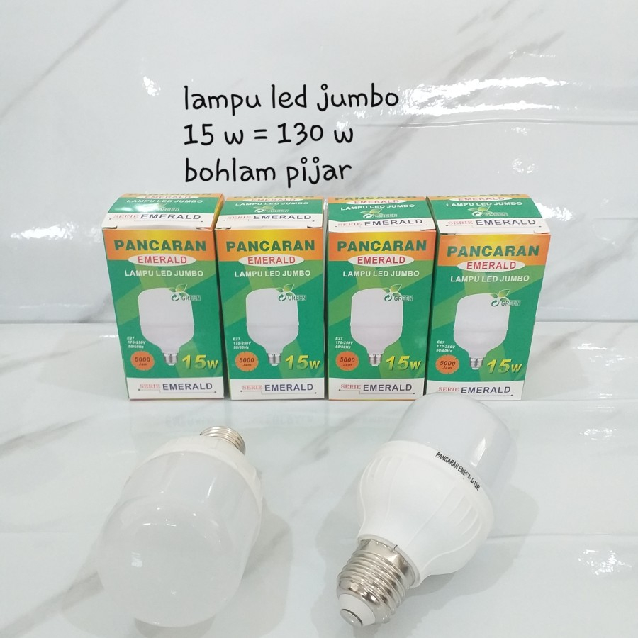 Jual ampu LED Model Tabung 15 watt SUNSAFE Lampu LED Capsul Platinum ...