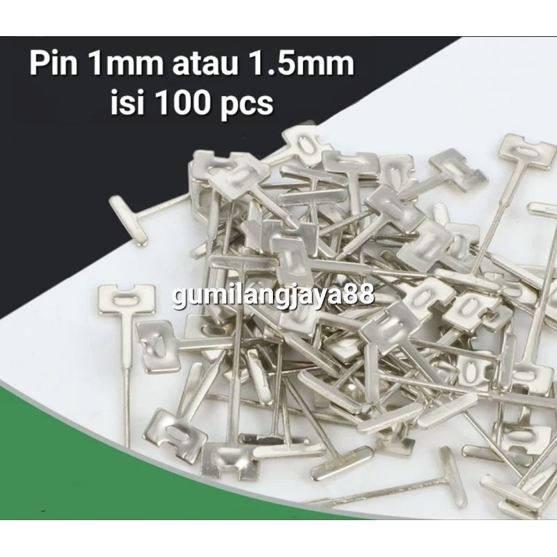 Jual Pin Besi Refill Reuseable Tile Leveling perata lantai ukuran 1mm ...