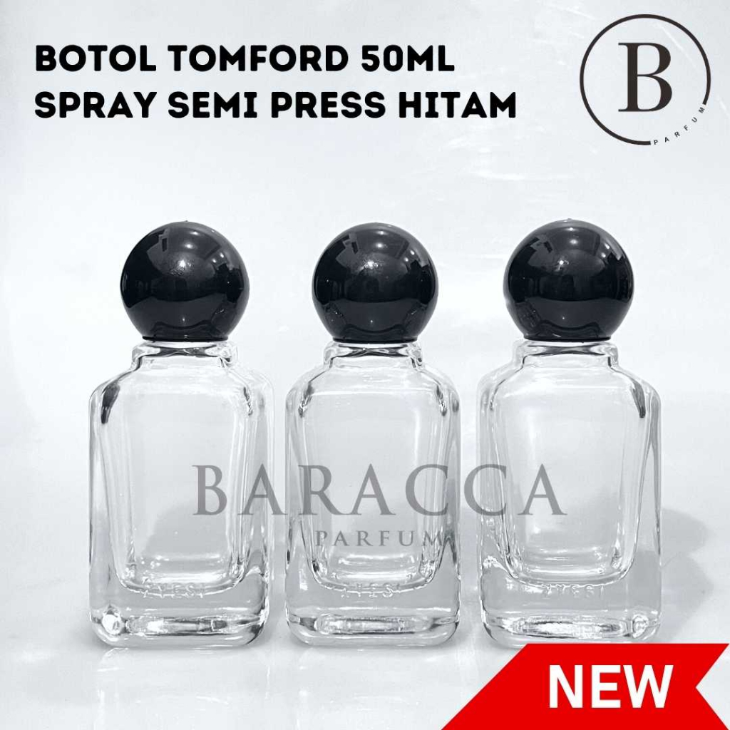 Jual Botol Parfum Tomford 50ML Semi Press - Botol Parfum Kosong Tomford ...