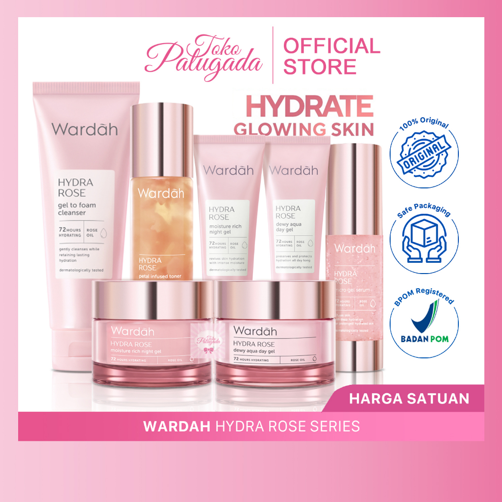 Jual [HARGA SATUAN] Wardah Hydra Rose Series | Shopee Indonesia