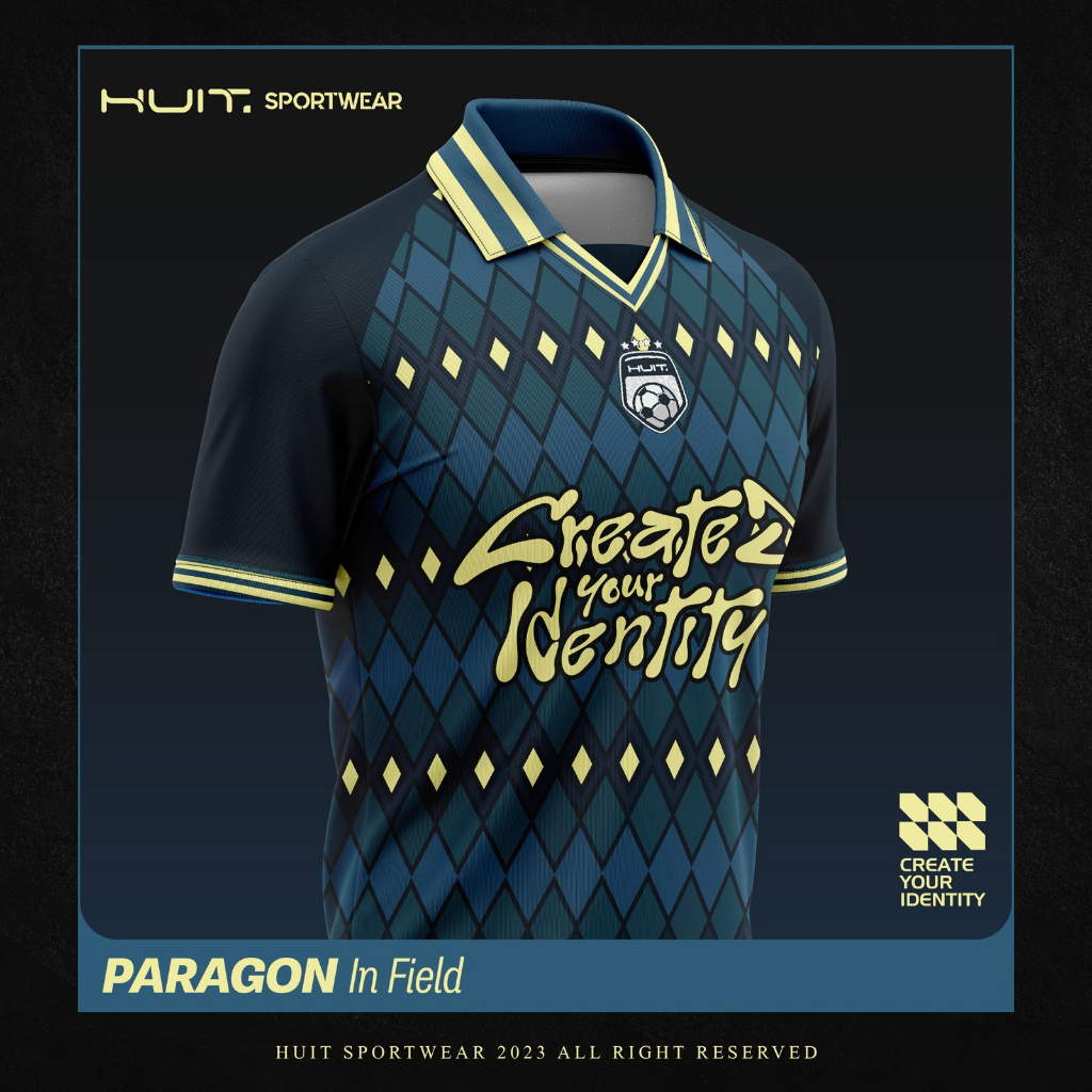 Jual Huit Sportwear - Custom Jersey Futsal Bola Full Printing - Paragon ...